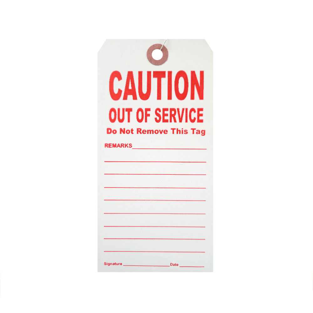 Caution Out Of Service Inspection Tag – American Business Forms & Envelopes