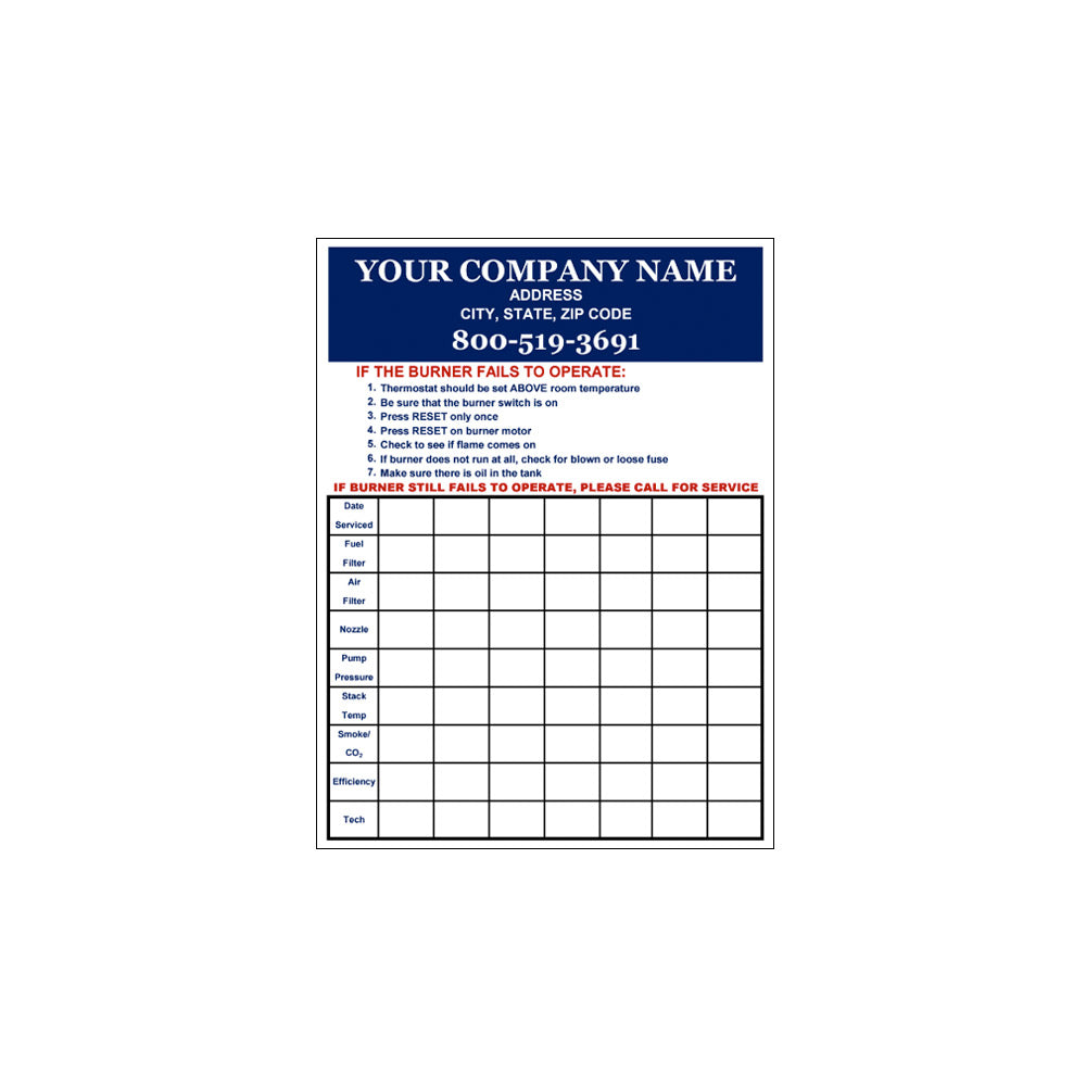 Service Label #01 - 4" x 6" – American Business Forms & Envelopes