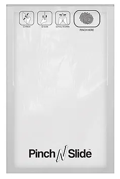 Exit Bags 5 x 8.5 14 g Zip-Lock Pouch, Smell Proof Bag- White ...