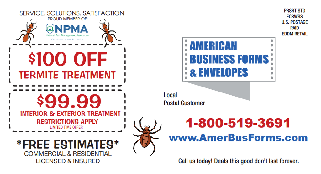 EDDM Pest - Generic #22 – American Business Forms & Envelopes