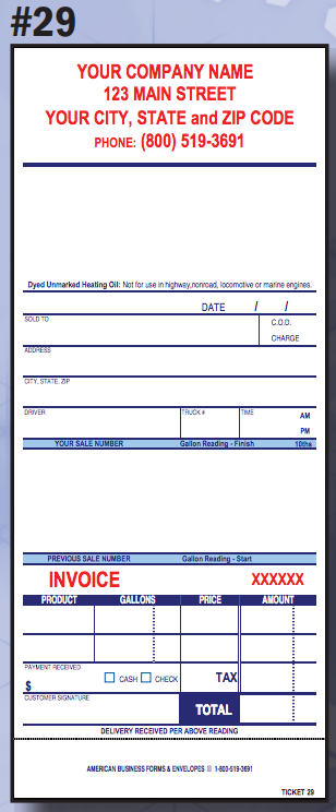 #29 - Meter Ticket – American Business Forms & Envelopes