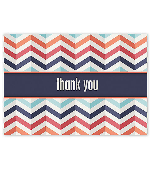 Thank You Cards - Zig Zag – American Business Forms & Envelopes