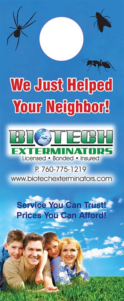Pest Door Hanger - Full Color - Template #06 - Pest – American Business ...