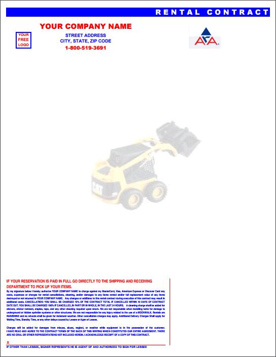 Computer Ease Rental Contracts – American Business Forms & Envelopes