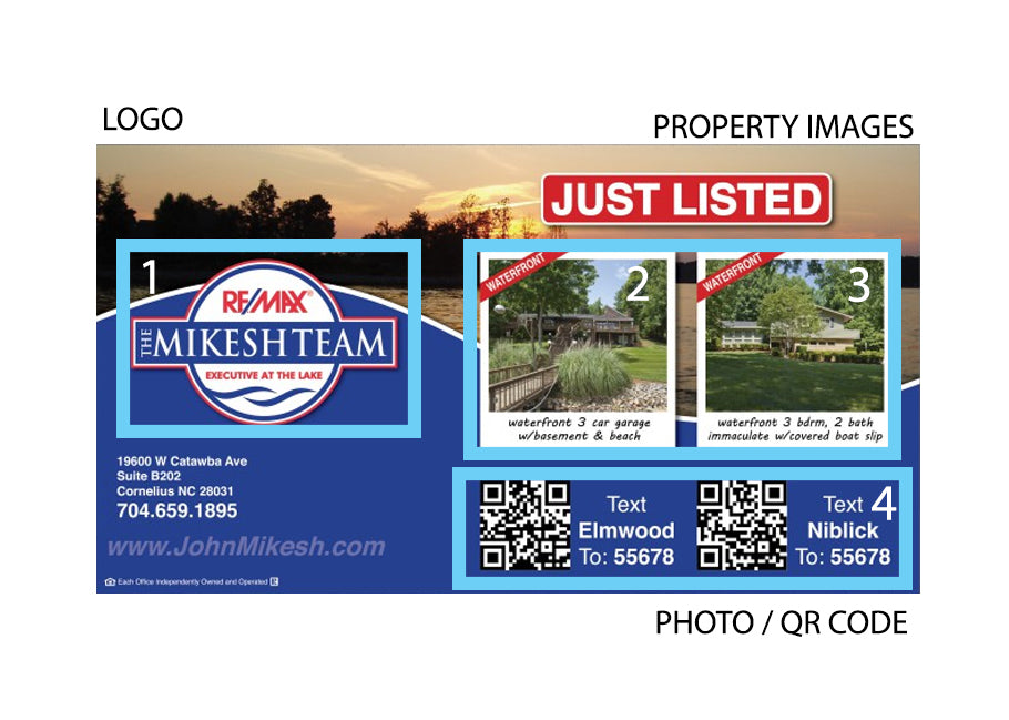 (6" x 11") EDDM - Just Listed - Template #04 – American Business Forms ...