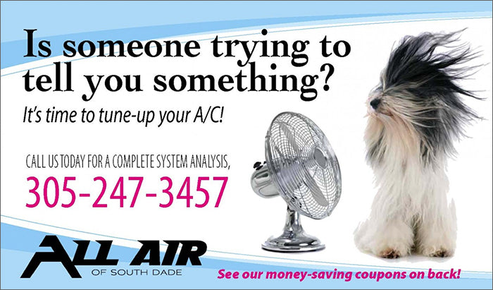 HVAC Reminder Cards - Template #06 - 4 in x 6 in – American Business ...