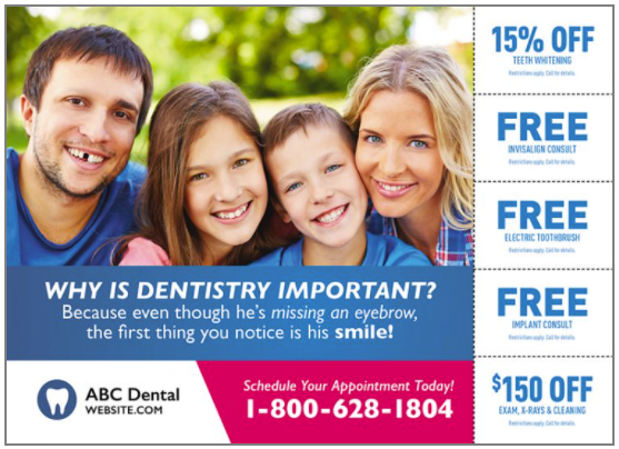 Dental Statement Stuffers - Template #03 – American Business Forms ...