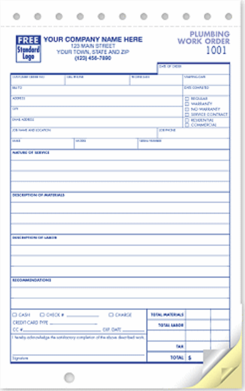 Plumbing Form 6548 – American Business Forms & Envelopes