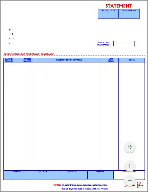 QuickOil Laser Statement – American Business Forms & Envelopes