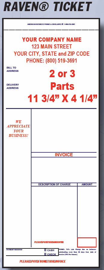 Fuel Oil Meter Tickets – American Business Forms & Envelopes